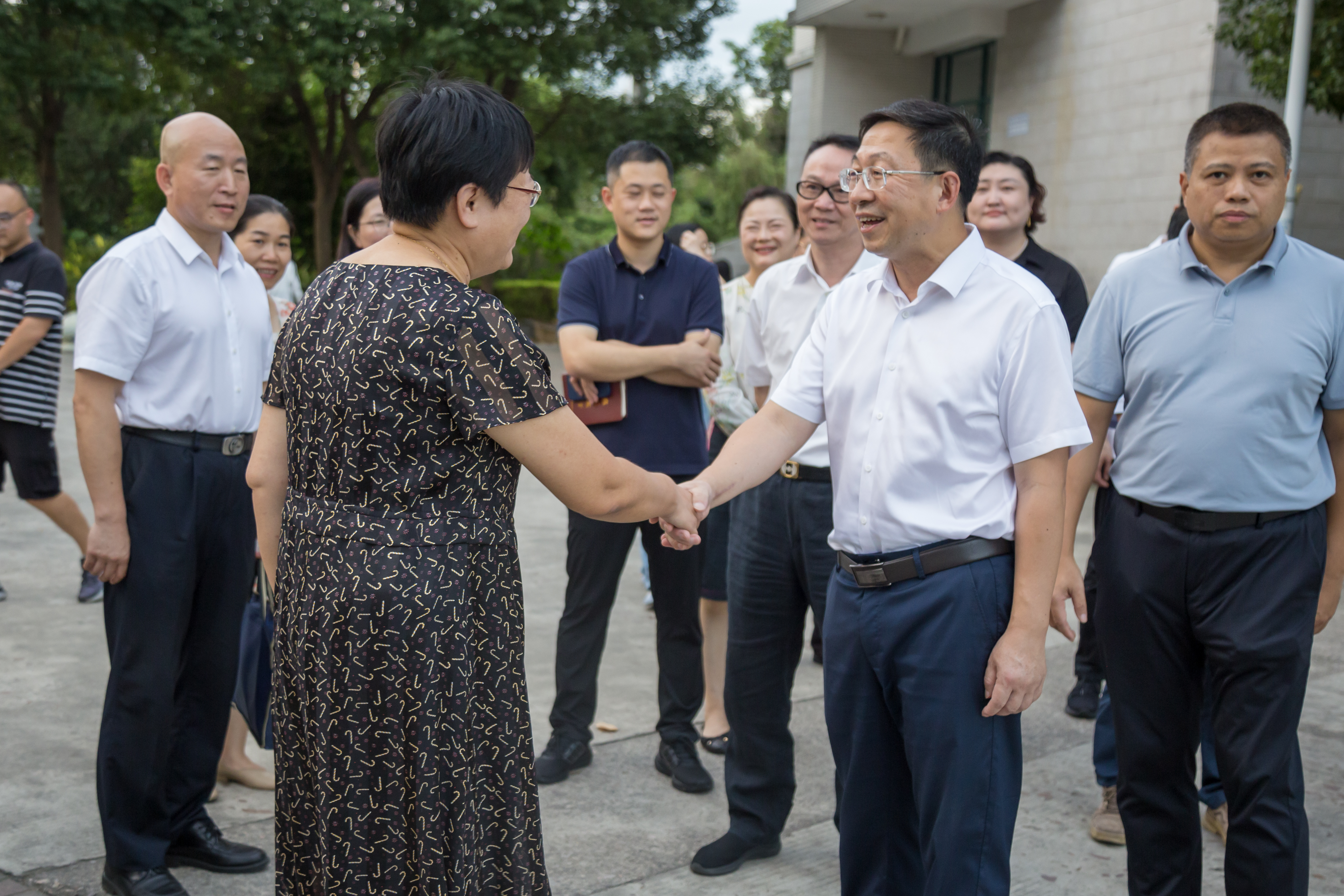 Vice Mayor Wu Yi Visited Hwa Nan